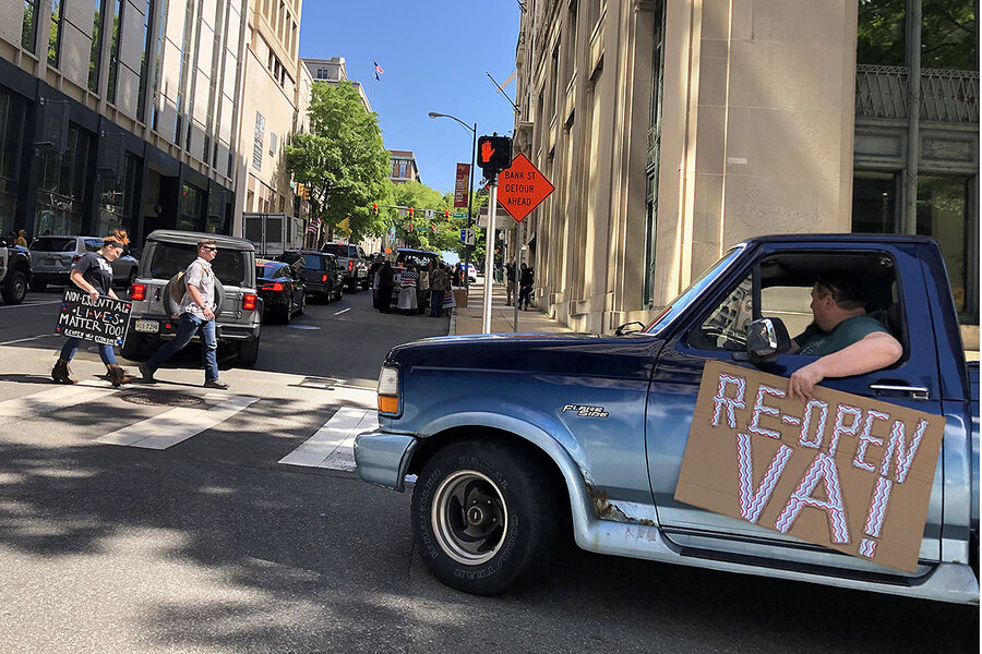 Lockdown protests are spreading. Here's how they look from inside ...