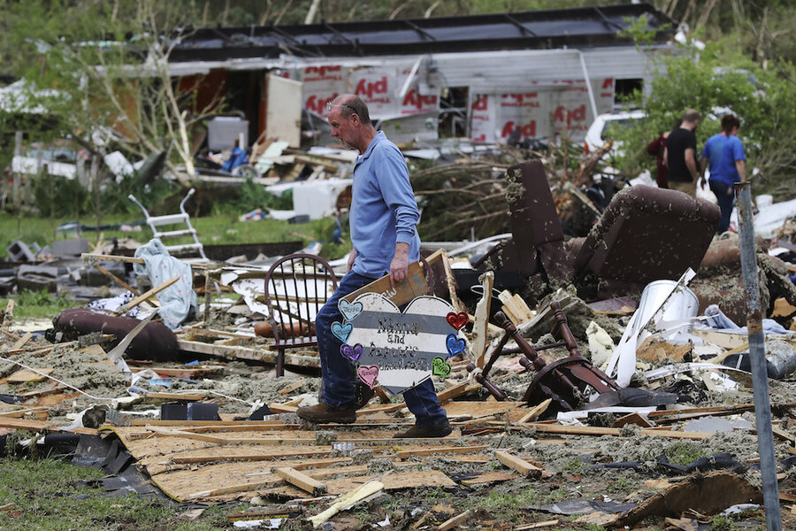 Easter storms sweep through the South, residents try to recoup ...