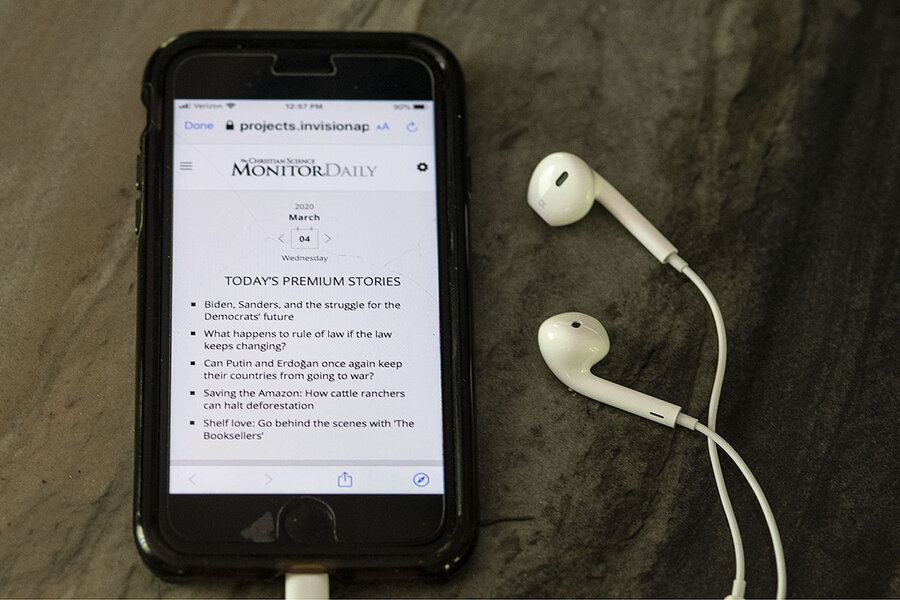 A new look for The Christian Science Monitor Daily