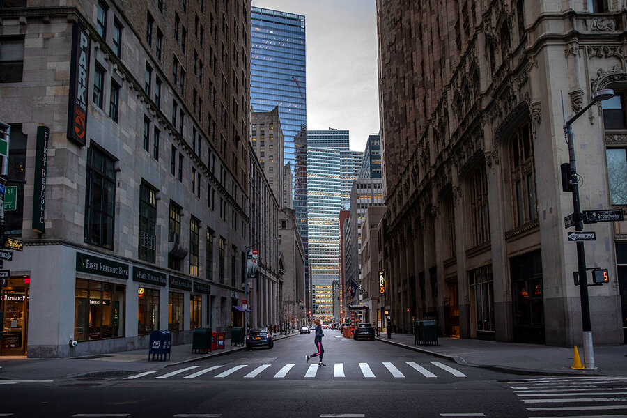 New York reopening: Will work life change long-term? - CSMonitor.com