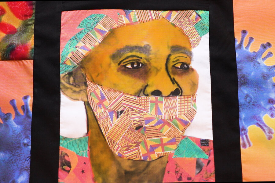 A new wave of African American quilts confront racism and COVID-19 ...