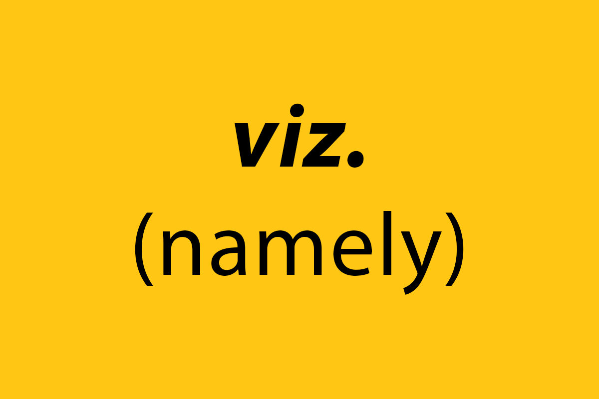 Latin abbreviations: What do ‘i.e.,’ ‘e.g.,’ and ‘viz.’ mean ...