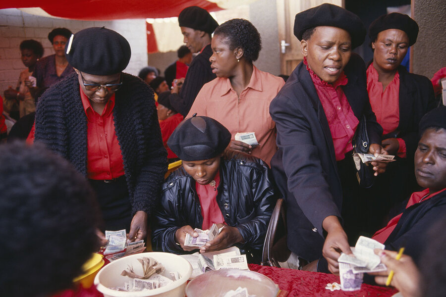 How South Africa’s stokvels keep savings afloat - CSMonitor.com