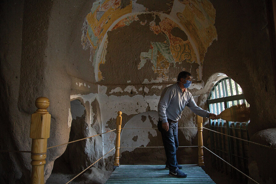 Photos show Muslim Turks caring for ancient Christian cave churches ...