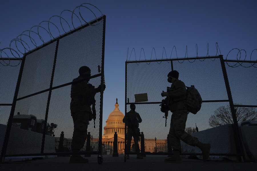 Border wall or Capitol fence? Washington divided on spending bill ...