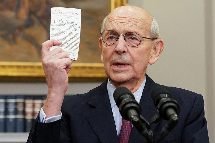 Breyer retires: A history of justices and dissents - CSMonitor.com