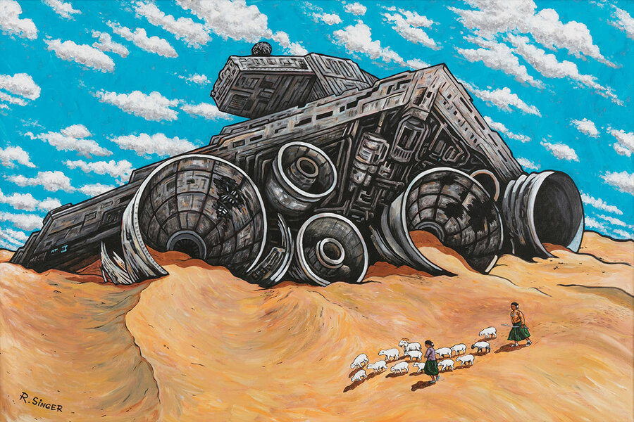 Indigenous artists explore crossroads of past and future - CSMonitor.com