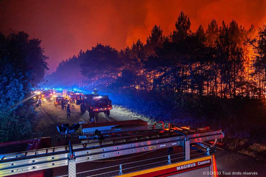 Scorched Europe: Record high temps behind heat wave, wildfires ...