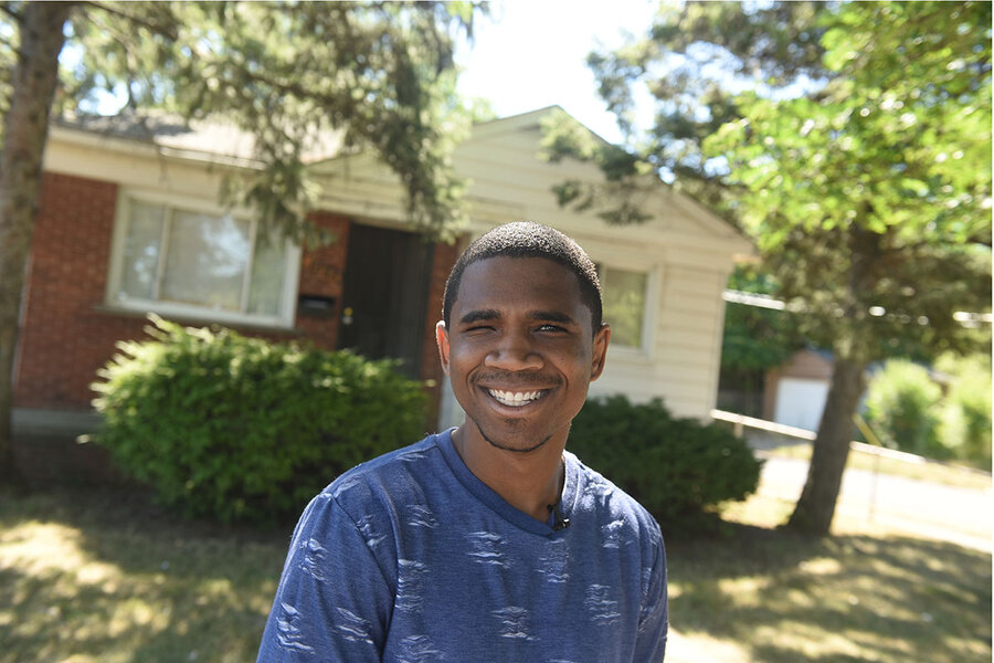 An exonerated Detroit man defines his new normal – with generosity