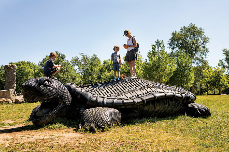 Putt-putt is only part of the fun at this artist’s mini golf course ...