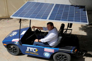 Cars that use solar energy store