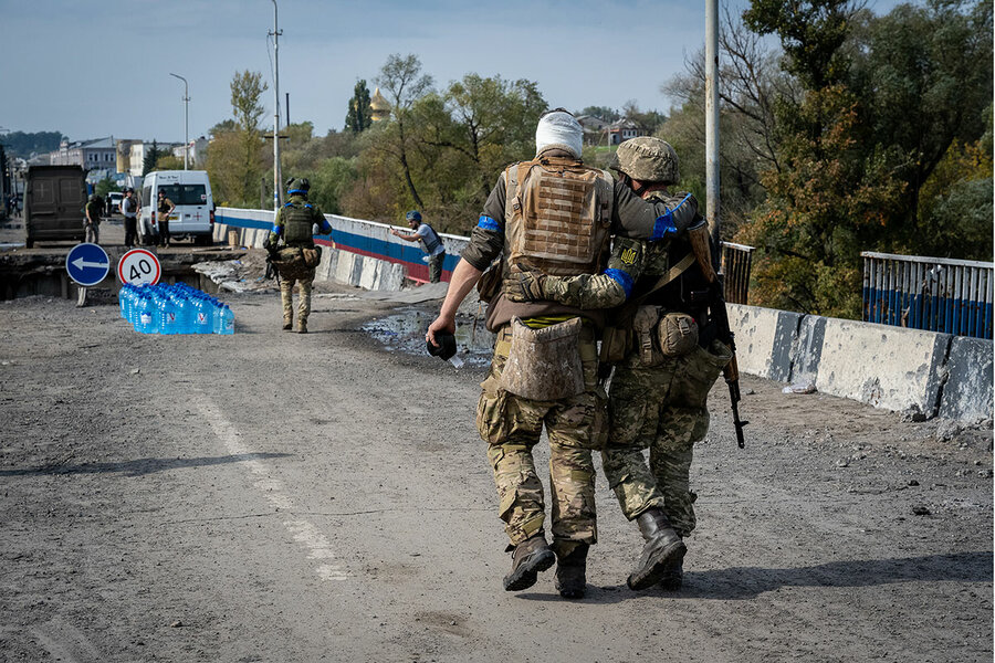 Ukraine: When war came, it was time to go. Stories on Kupiansk bridge ...
