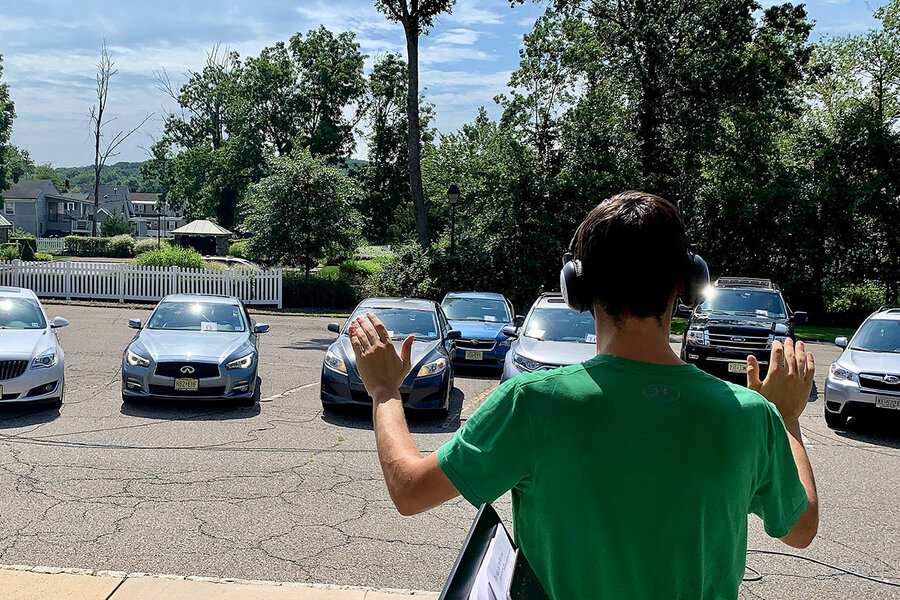 Singing from cars: How choirs communed during the pandemic