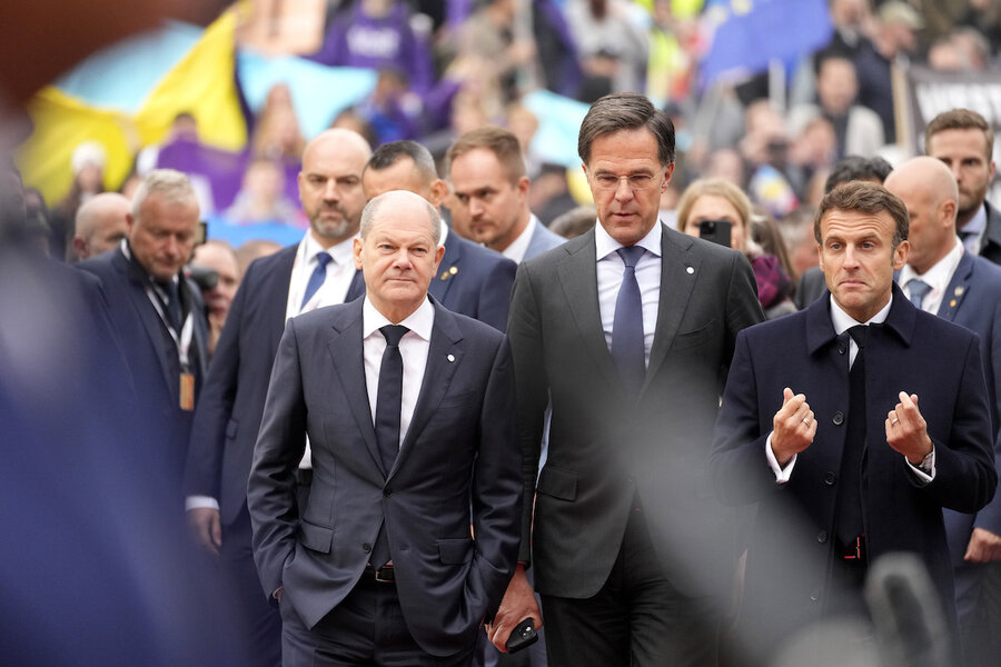 European leaders head to summit seeking solutions to energy prices ...