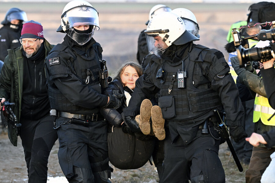 Greta Thunberg brings activist star power to German mine standoff ...