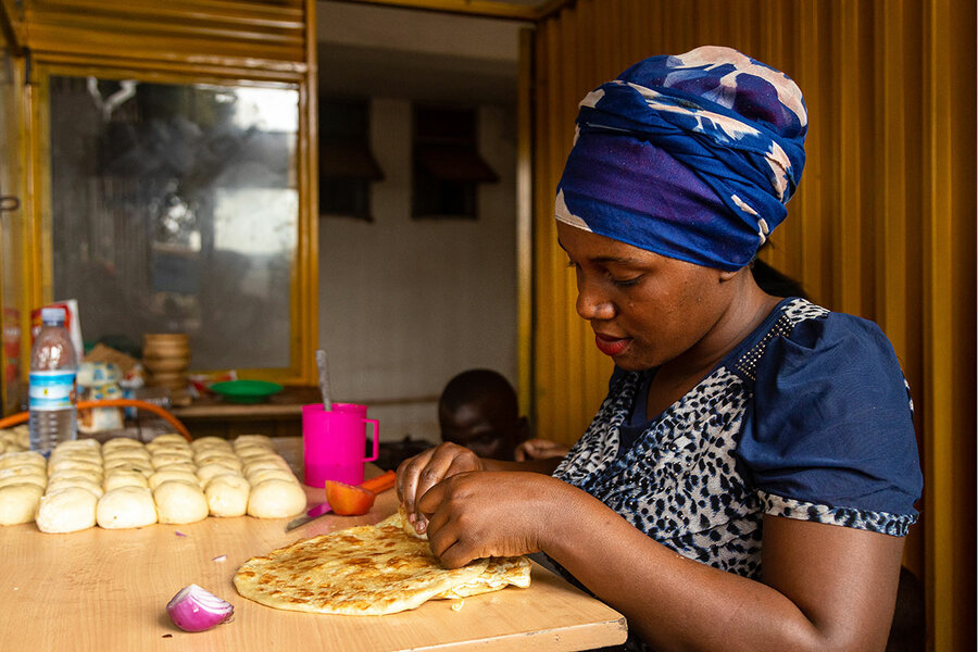 Uganda rolex street food hits price problems - CSMonitor.com