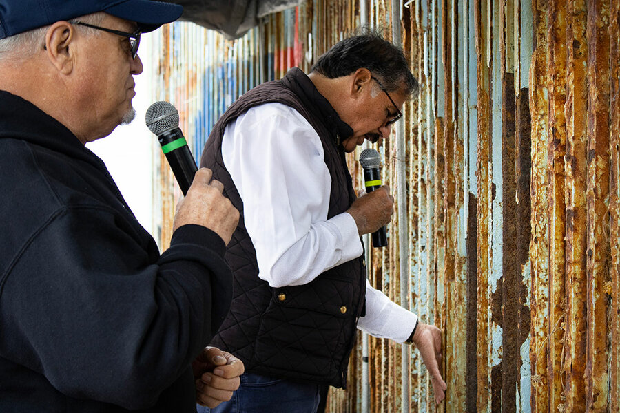 Protest and promise at US-Mexico border park between Tijuana and San ...