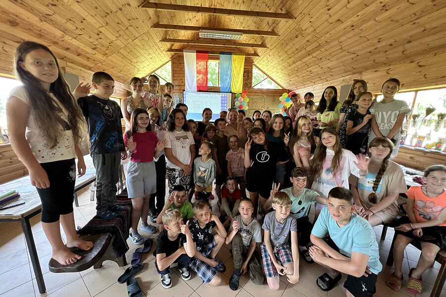 Ukraine summer camps’ mission: Provide ‘childhood during war ...