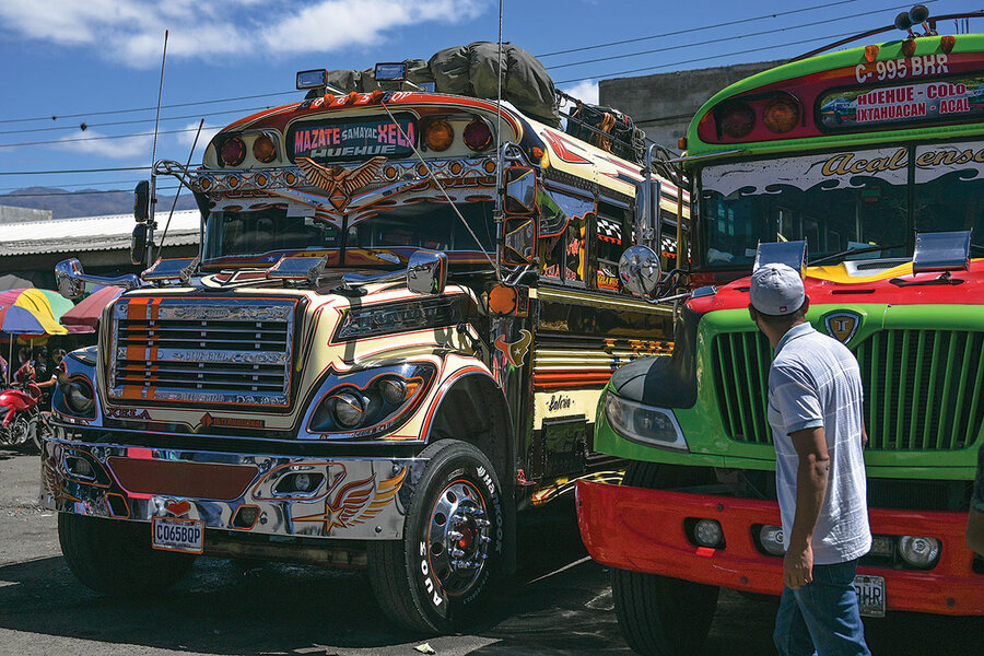I learned to dream on a Nicaraguan chicken bus - CSMonitor.com