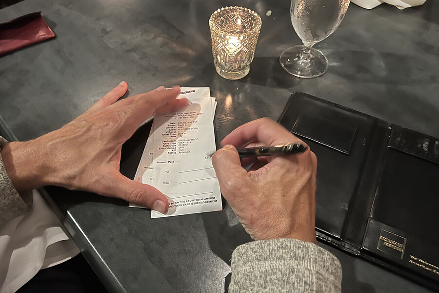 Why ‘out of control’ tipping persists - CSMonitor.com