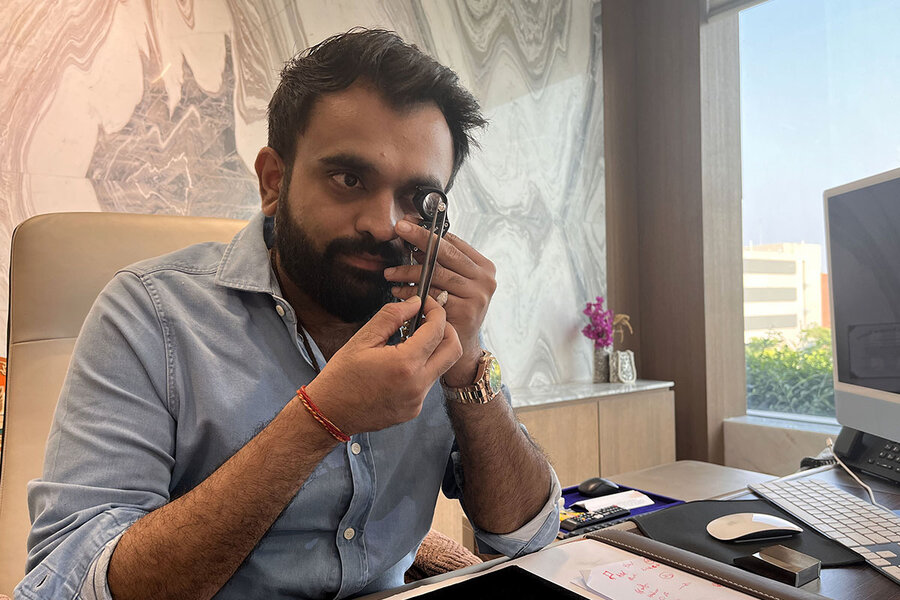 How lab-grown diamonds are reshaping this western India city ...