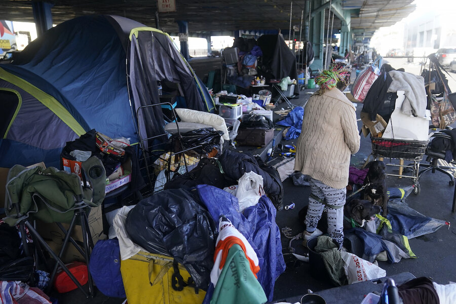 Homeless encampments are spreading nationally. So are crackdowns ...