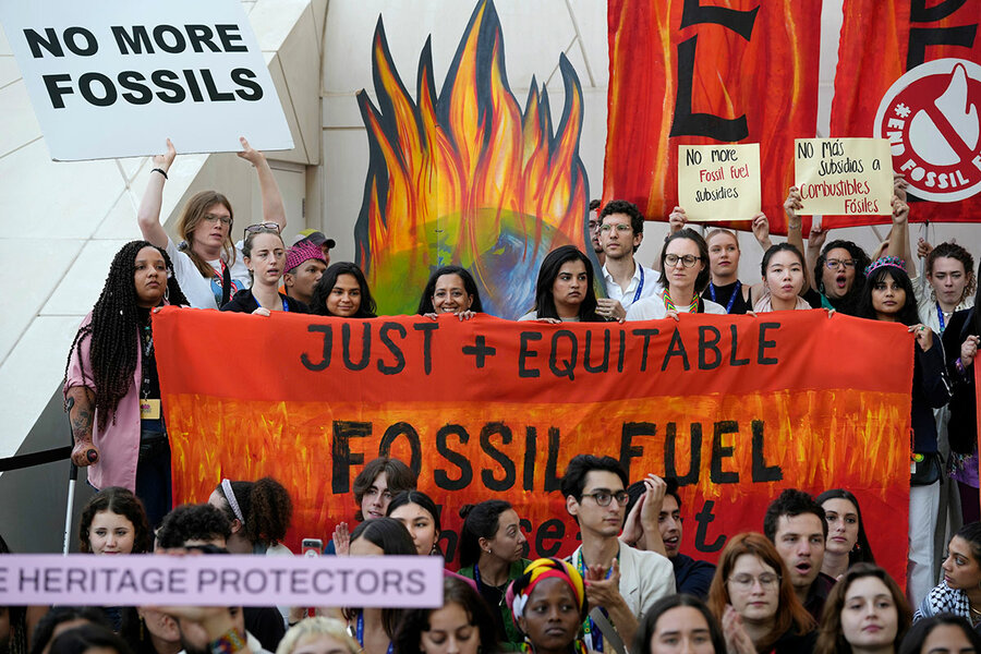 COP28: How nearly 200 nations got to yes on climate action - CSMonitor.com