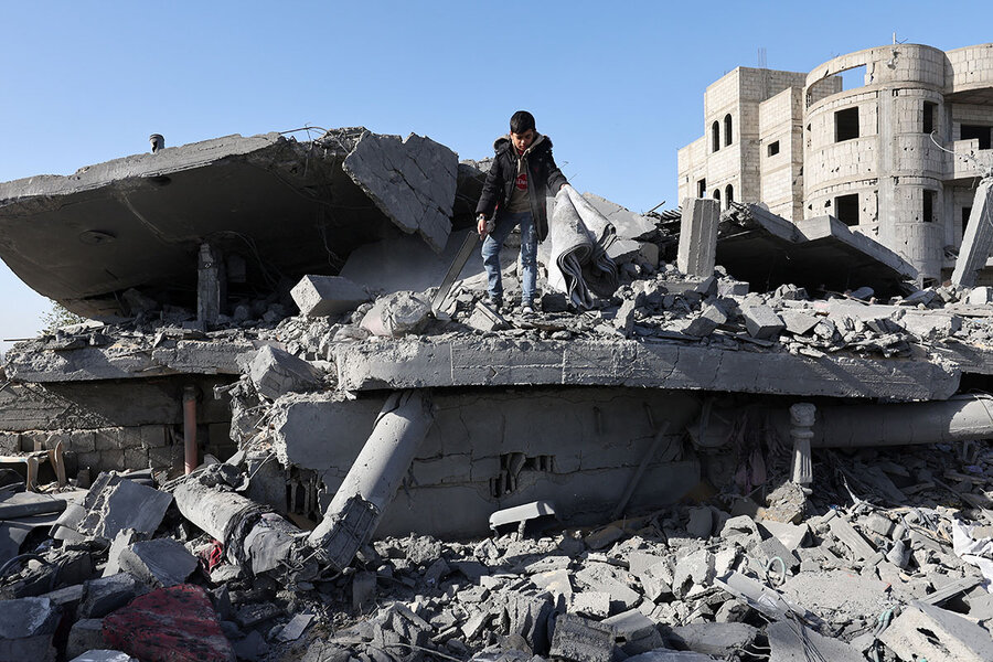 Rebuilding Gaza: A plan, and the obstacles, are coming into focus ...