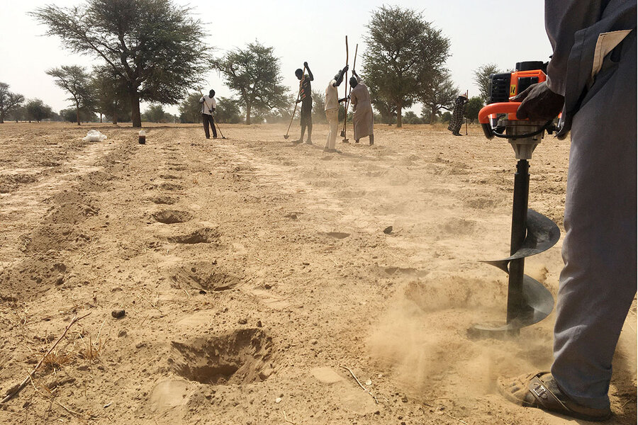 An ancient technique brings hope to desert farmers in Senegal ...