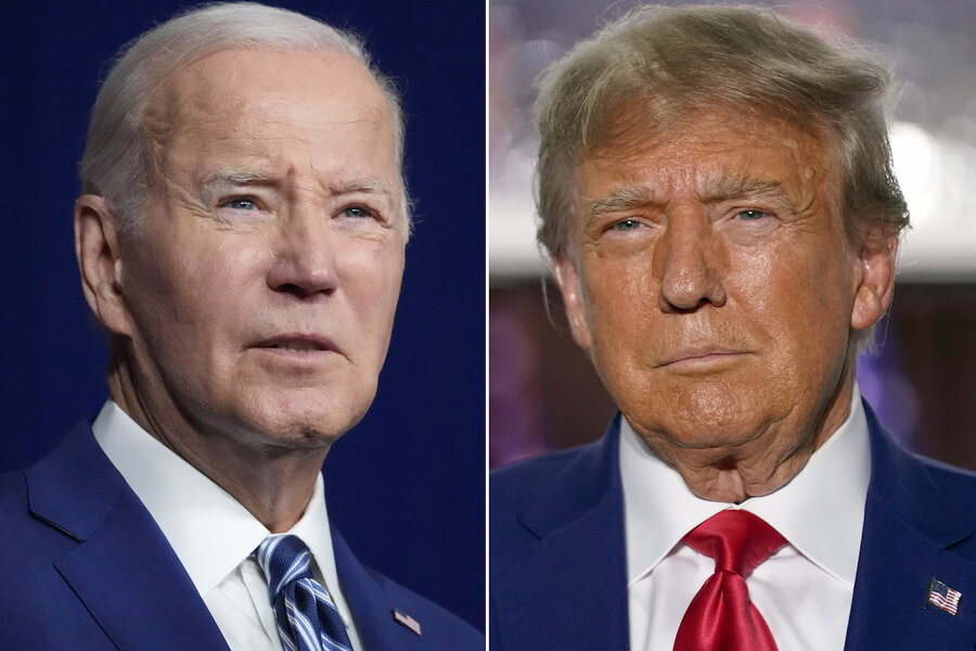 Biden-Trump presidential rematch: a first since 1956 - CSMonitor.com