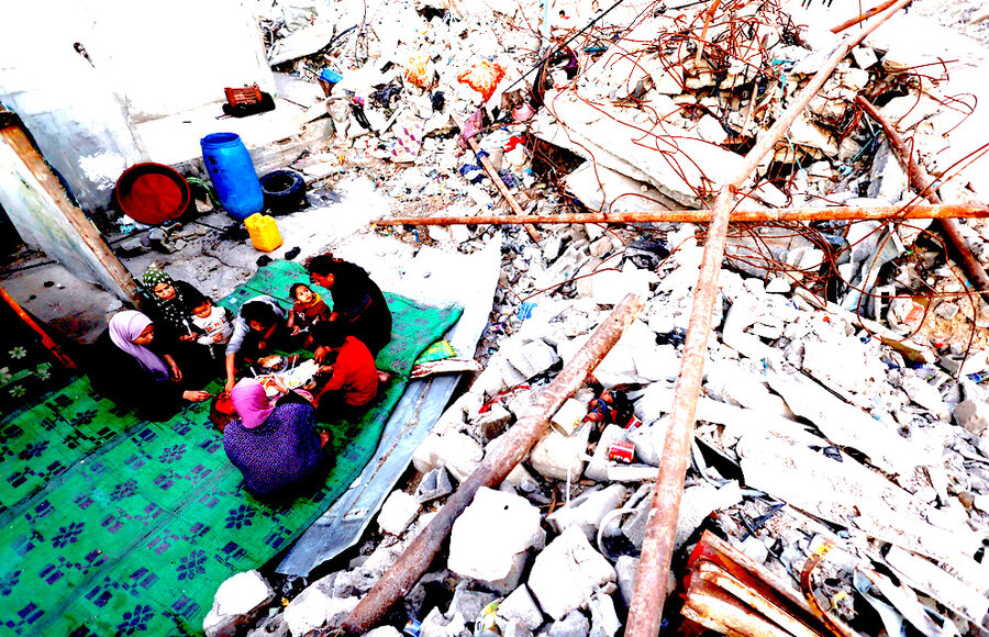 Drawing lines of peace in Gaza - CSMonitor.com