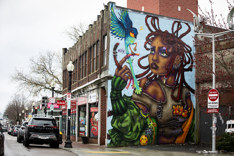 Boston muralist Rixy offers a mirror for community identity. ‘We’re ...