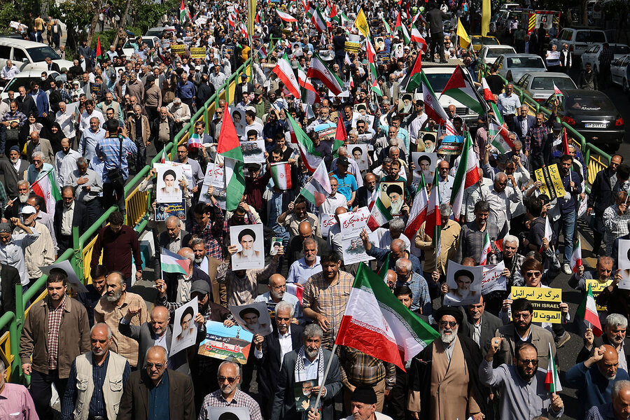 Iran’s official line on Israel strike? Deterrence restored. - CSMonitor.com