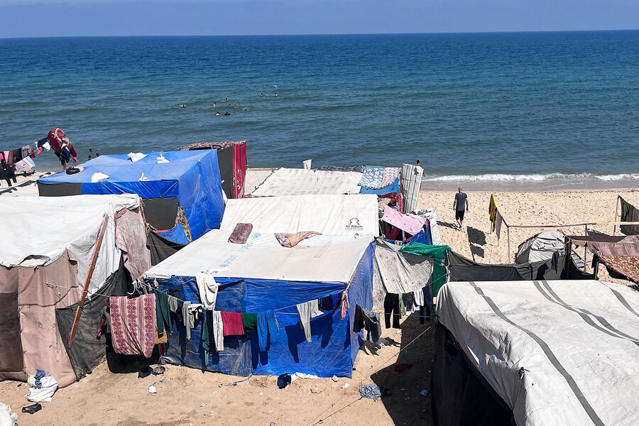 Gaza ‘safe zone’: A seaside getaway that feels like a prison ...