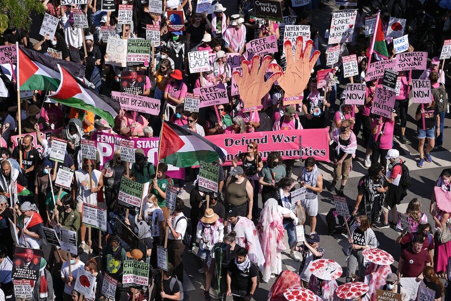 Forget 1968. The DNC is underway with protests but minimal disruption ...