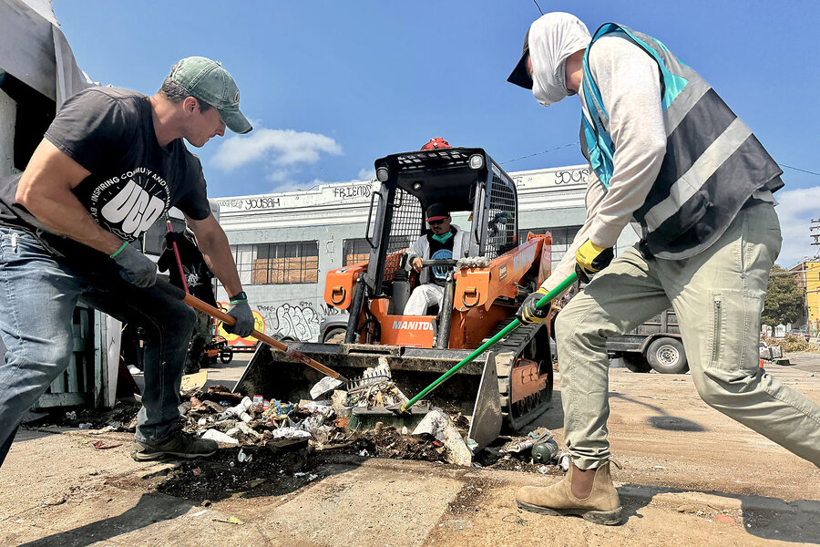 Can cleaning up illegal dumps build community? Oakland volunteers sure ...