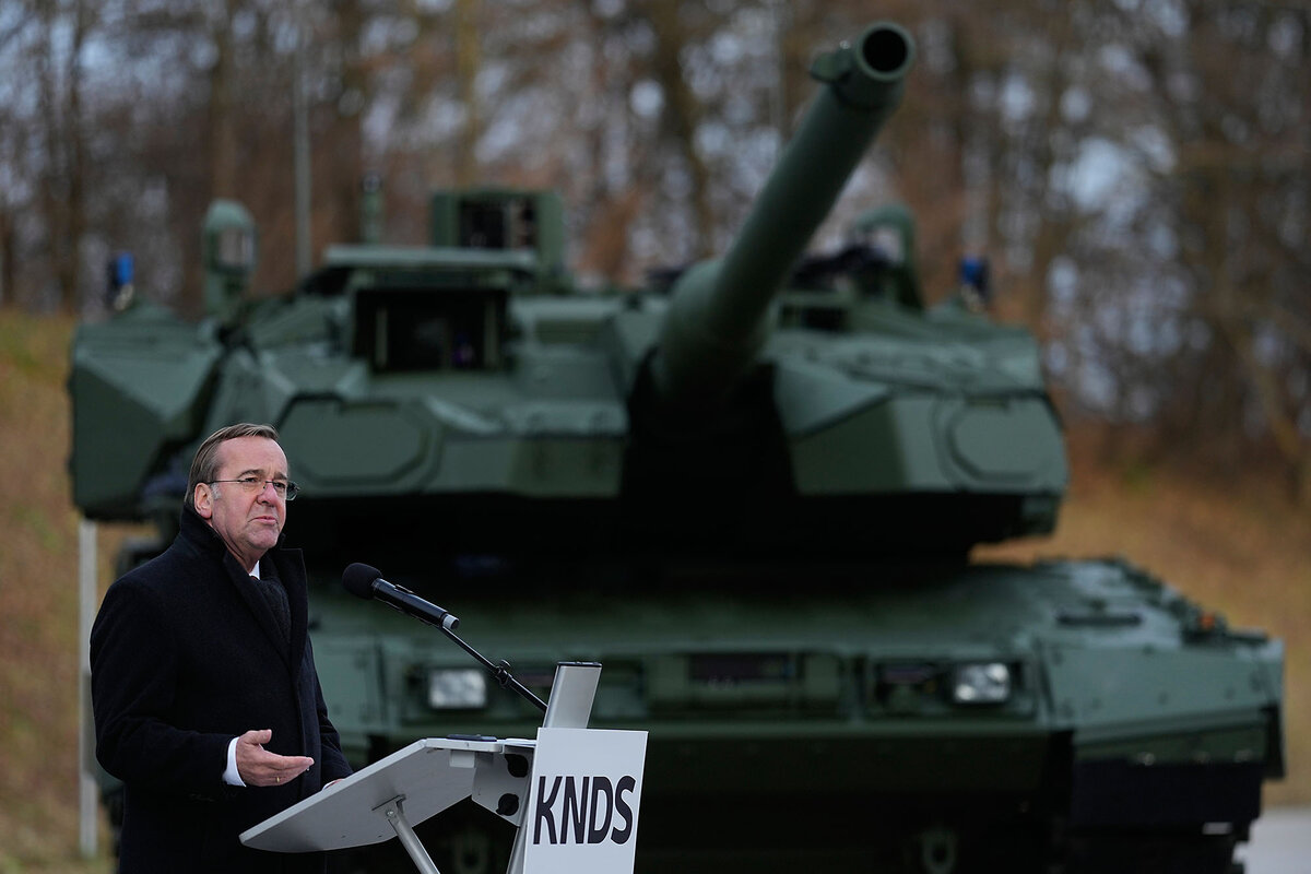 With Russia looming, peacenik Germany is building its army - CSMonitor.com