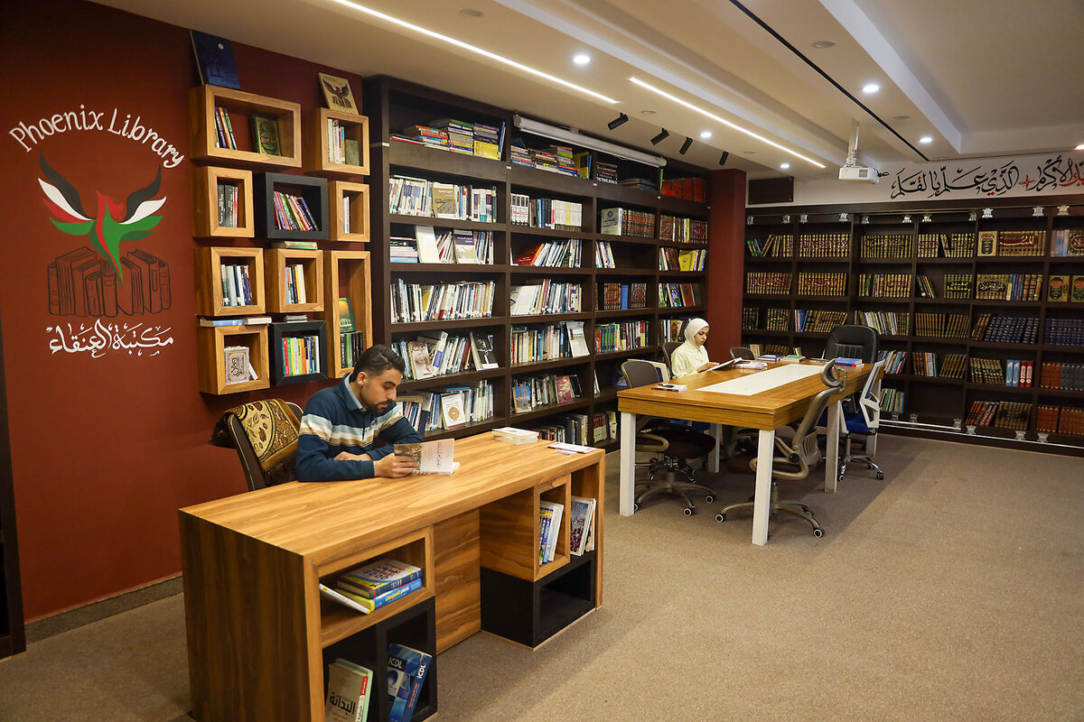 ‘The first thing I thought about was the books’: The fight for a Gaza ...