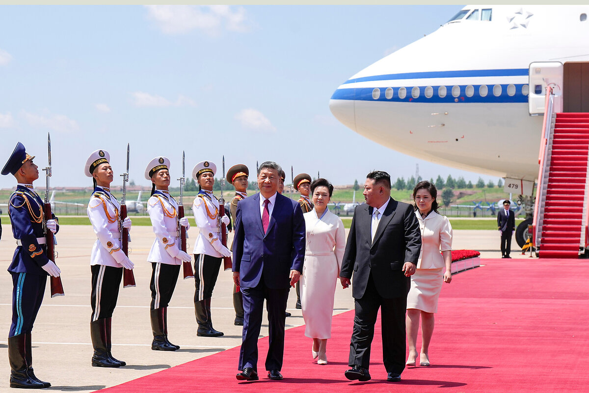What Xi and Kim gained from their summit in North Korea - CSMonitor.com