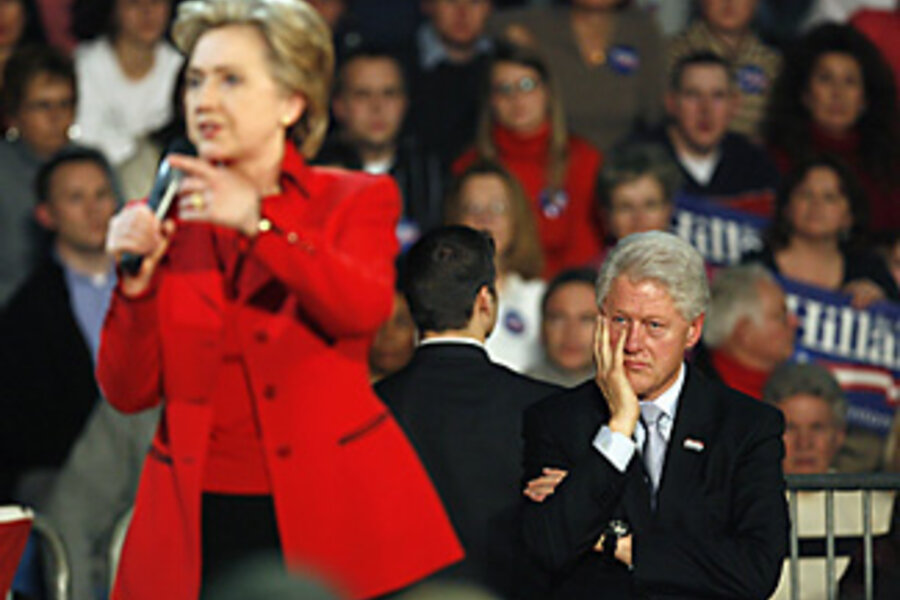 On the dais again, it's the other Clinton - CSMonitor.com