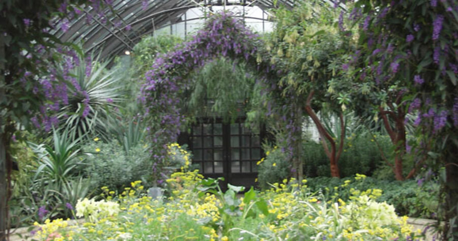 Botanical conservatories take on urgent new role - CSMonitor.com