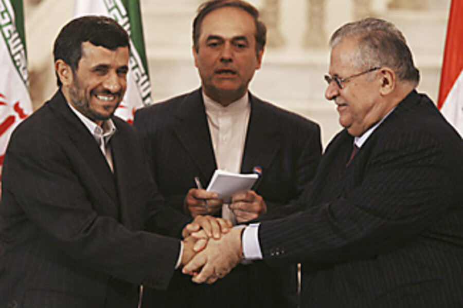 Ahmadinejad's Iraq visit bolsters Iran's influence - CSMonitor.com