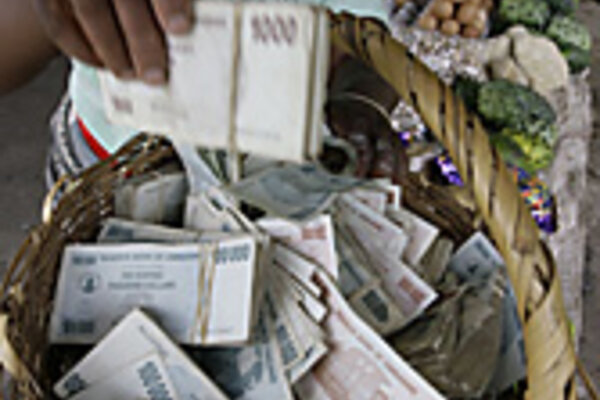 In Zimbabwe, bread costs Z$10 million - CSMonitor.com