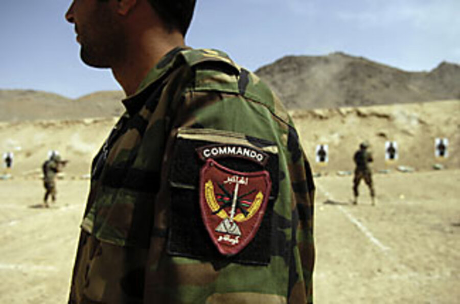Americans build elite Afghan commando force - CSMonitor.com