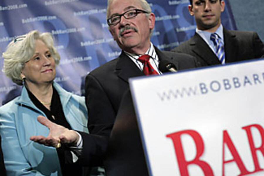 Bob Barr is new piece in electoral puzzle - CSMonitor.com