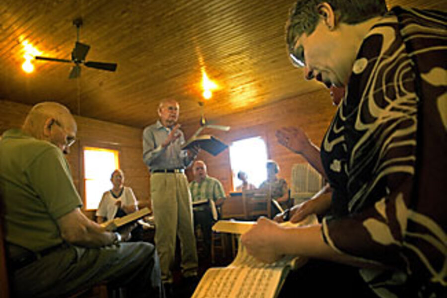 How one Southern church forges unity through voice - CSMonitor.com