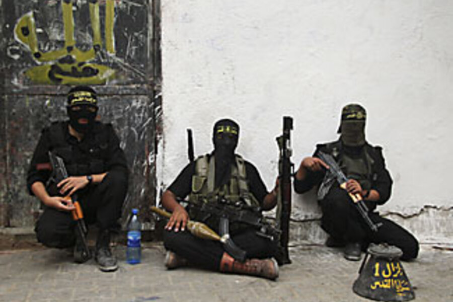 Militant Hamas as reluctant moderator - CSMonitor.com
