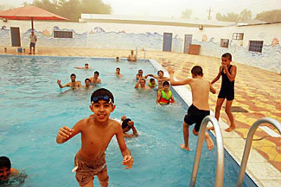 New sports center helps Iraqi youths opt out of insurgency - CSMonitor.com