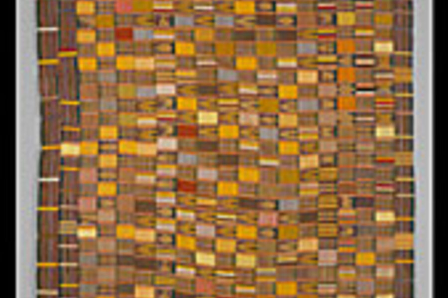 Traditional African textiles inspire modern art - CSMonitor.com