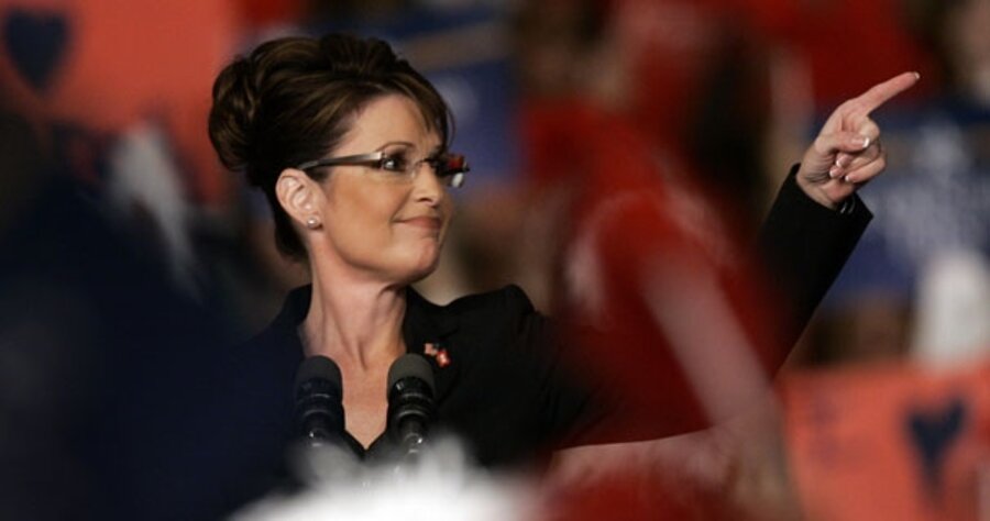 Sarah Palin's back, and she still doesn't like the media - CSMonitor.com
